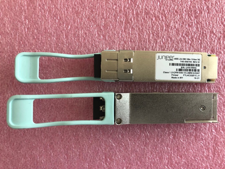 Juniper JNP-QSFP-40G-LX4 740-056705 40GE-LX4 OM3 100m 1310nm SMF ...