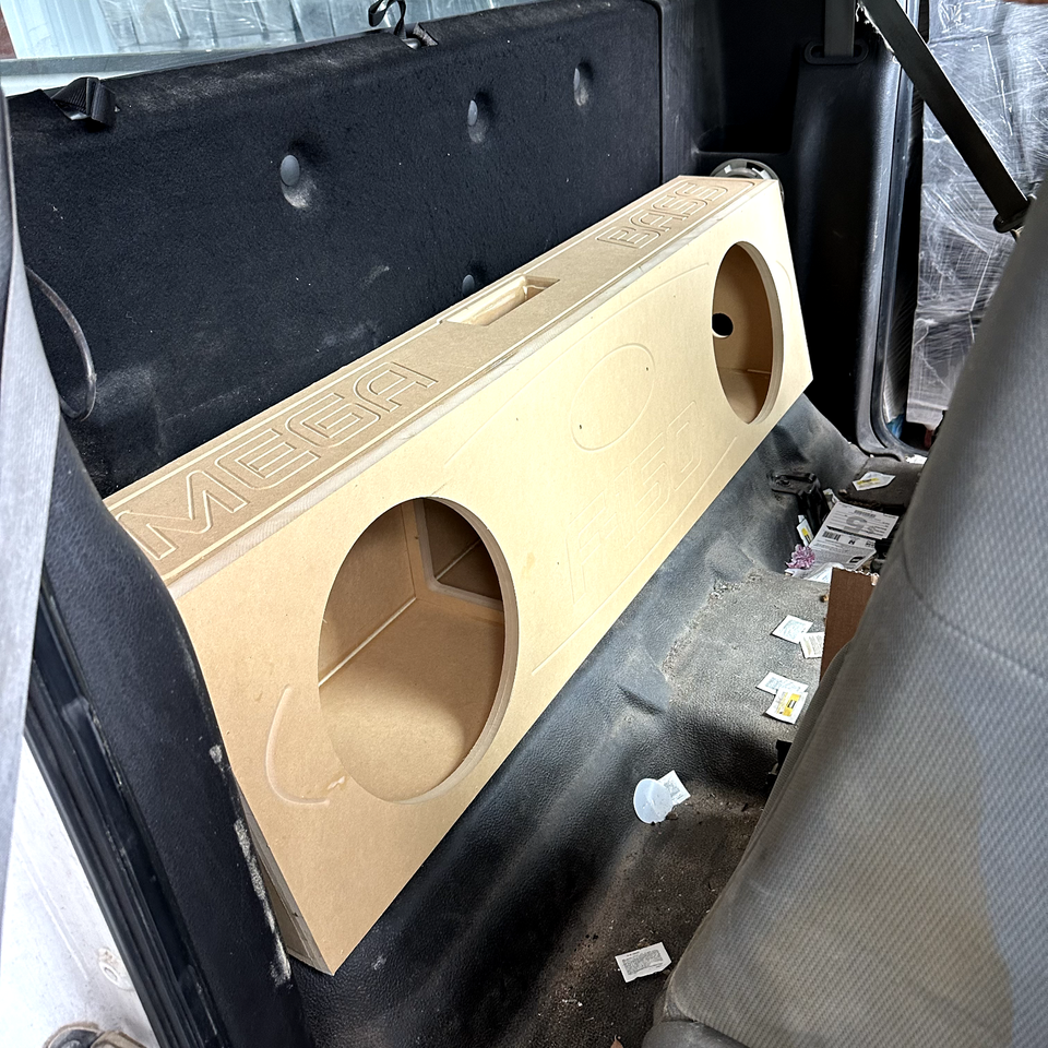 Ford F-150 09-22 Single Cab Subwoofer Box Enclosure 2x12" Ported | eBay