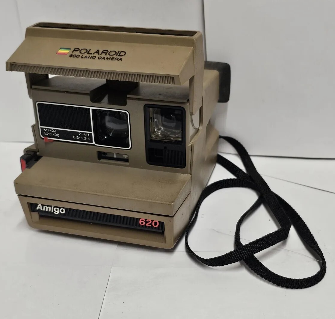 Polaroid Land Camera Amigo 620 USA Instant Camera- UNTESTED, Free ...