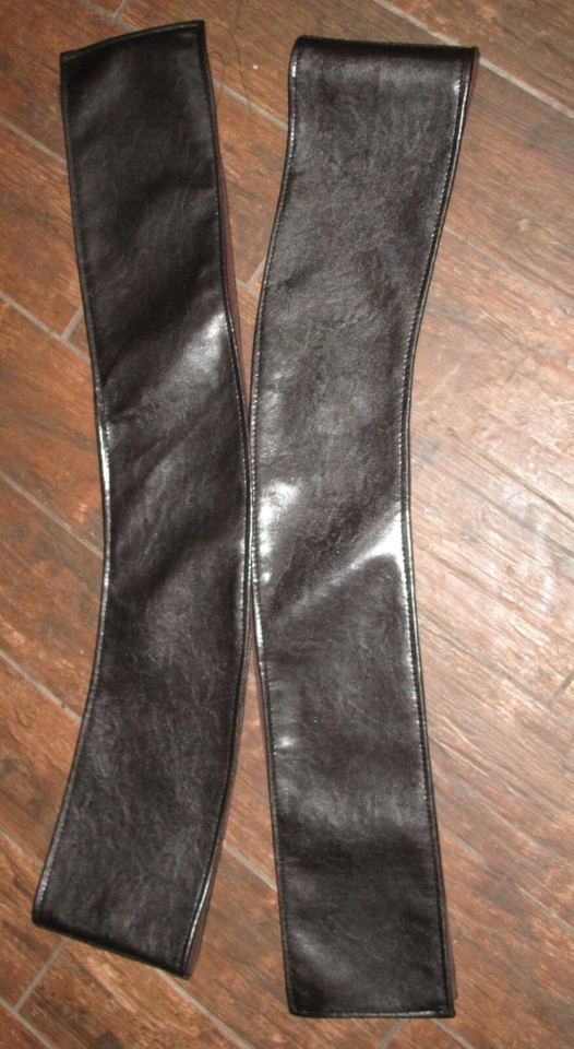 Anakin Skywalker Ep.2 Pleather tabards, top stitched, dark brown, not ...