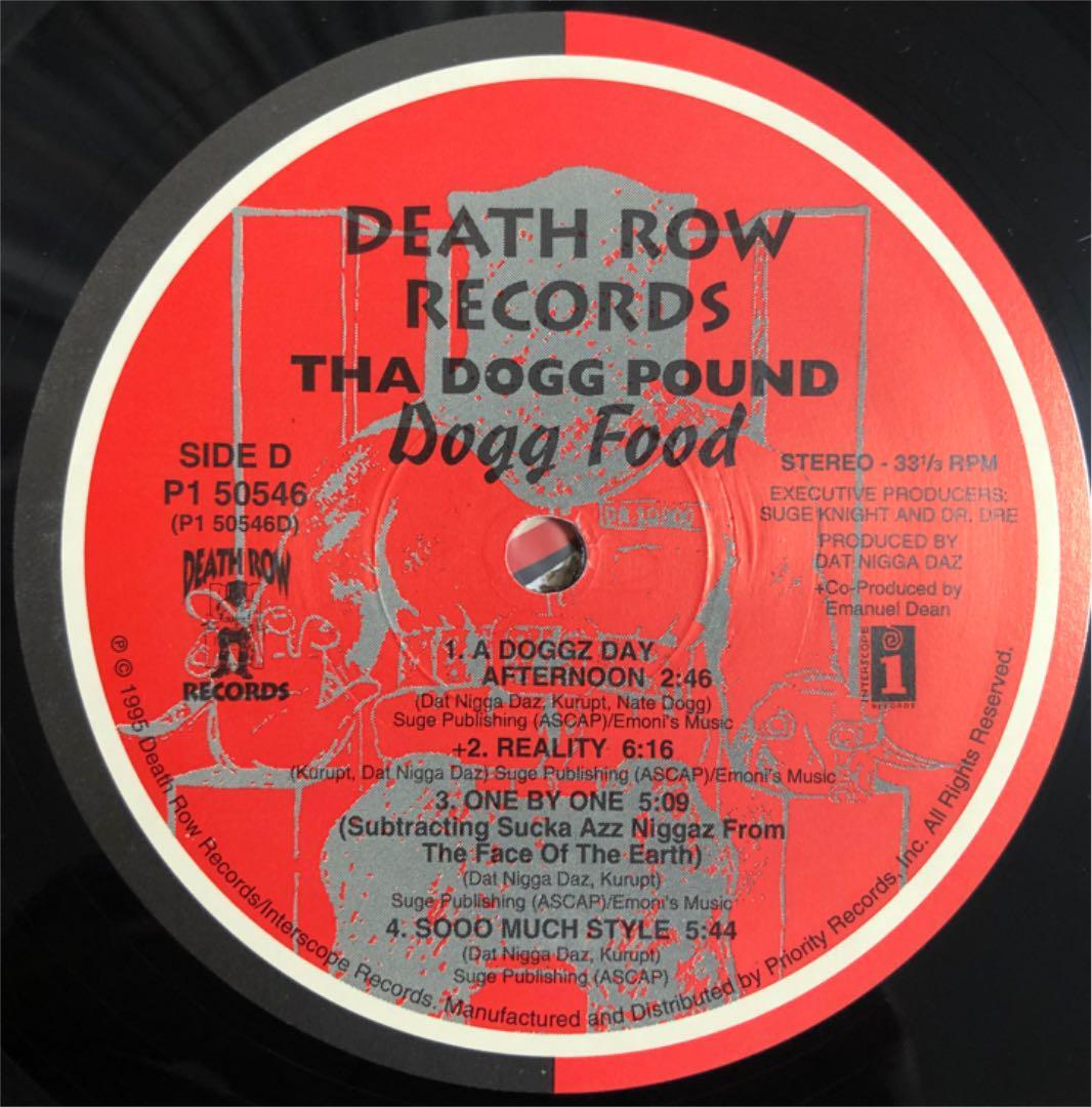 Tha Dogg Pound / Dogg Food 12" Vinyl 1995 US Original 2LP Death Row ...