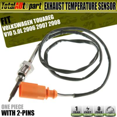Exhaust Gas Temperature EGT Sensor for Volkswagen Touareg 2006-2008 V10 ...