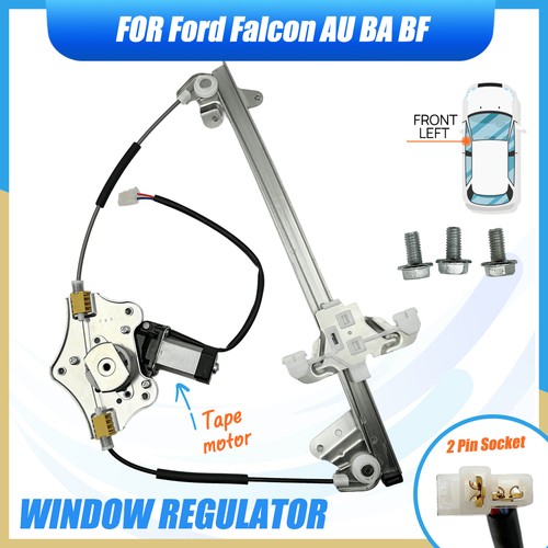 LEFT Front Electric Window Regulator & Motor Fit Ford Falcon AU BA BF ...