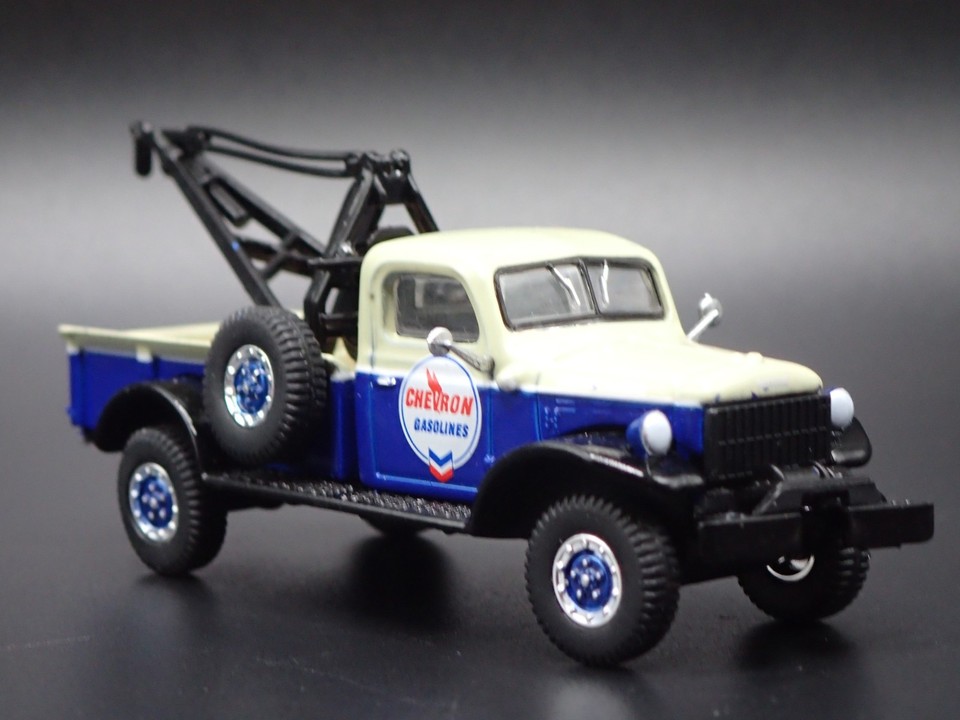 1948 48 DODGE POWER WAGON TOW TRUCK WRECKER CHEVRON 1:64 SCALE DIECAST ...
