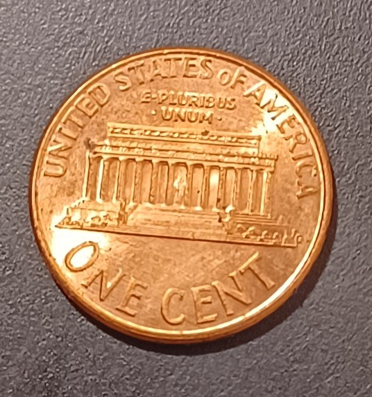 1999-D Lincoln Memorial Cent Penny US Coin Close AM (#9) | eBay
