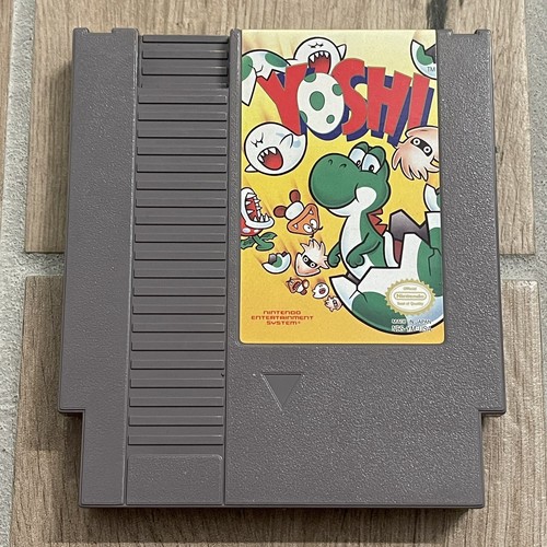 Yoshi (Nintendo Entertainment System, 1985) NES Tested & Working!!! | eBay