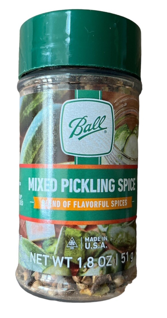 Ball Mixed Pickling Spice, Blend Of Flavorful Spices (1.8 oz Bottle) | eBay