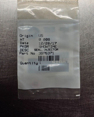 Genuine Cummins Injector Seal 3976371 | eBay