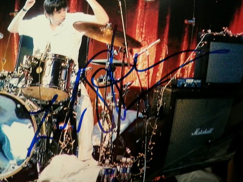 Zak Starkey Signed The Who Autograph Oasis COA b | eBay