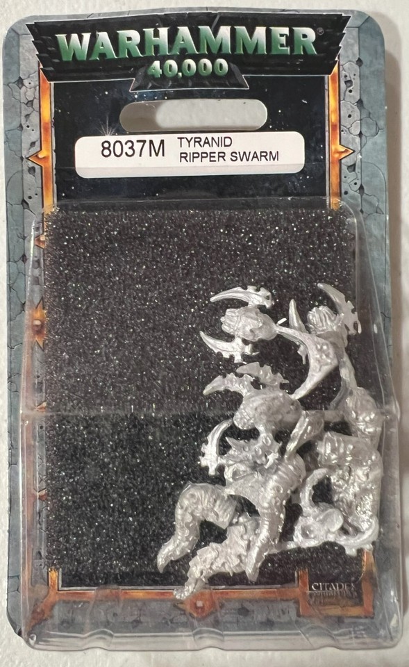 Warhammer 40K Tyranid Blisters 1997-2000 Sealed OOP Metal Pewter ...