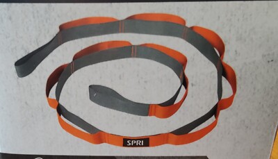 SPRI STRETCH STRAP NEW NIB. w/exercise guide ! Improve flexibility ...