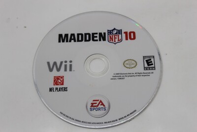 Madden NFL 10 (Wii, 2009)Disc Only 14633158830| eBay