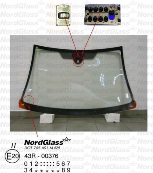 Für Citroen C3 FC,FN 2002-2010 Windschutzscheibe Frontscheibe ...