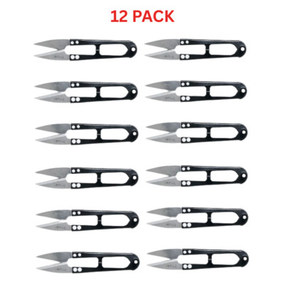 12 PCS SEWING THREAD NIPPERS SNIPPERS CLIPPERS TRIMMING SCISSORS CRAFT ...