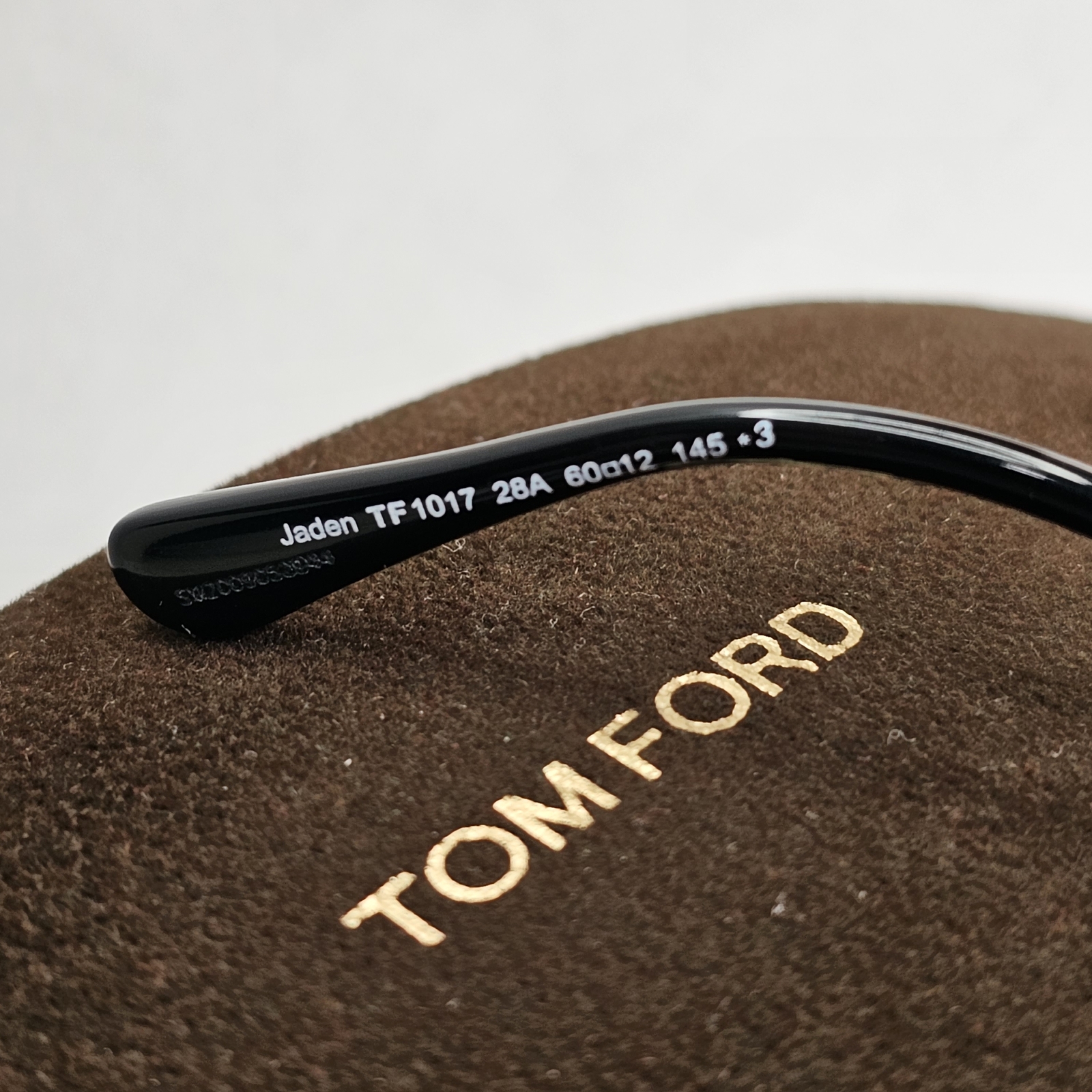 Tom Ford Sunglasses Jaden Gold Grey Metal Pilot Square FT1017 TF 1017 ...