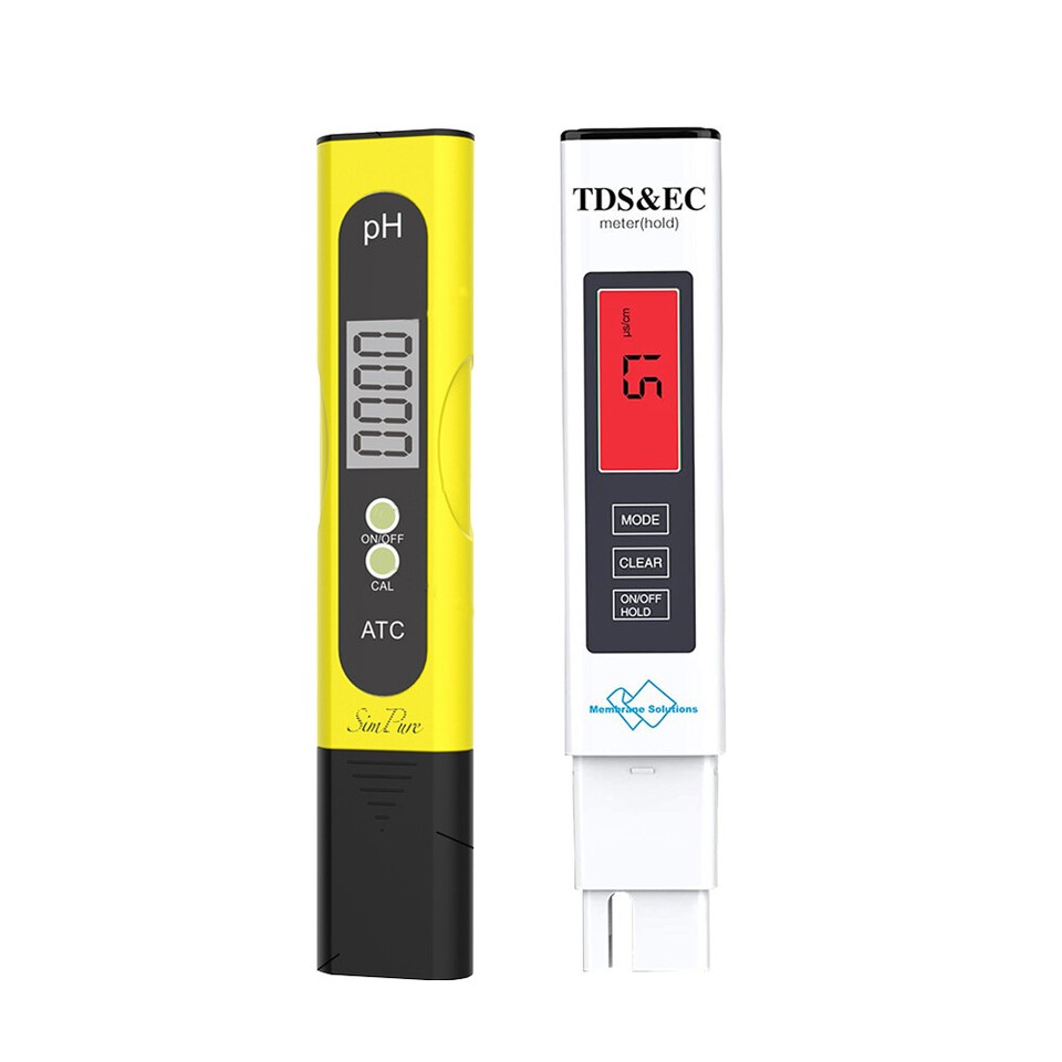 Digital TDS/pH testing Meter Pen Type pH Meter for Hydroponics ...
