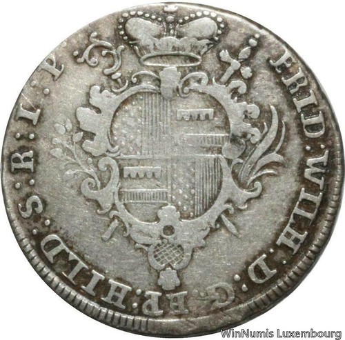 H2063 Münster 1/3 Reichsthaler Maximilian von Königsegg-Rothenfels 1764 Silver | eBay