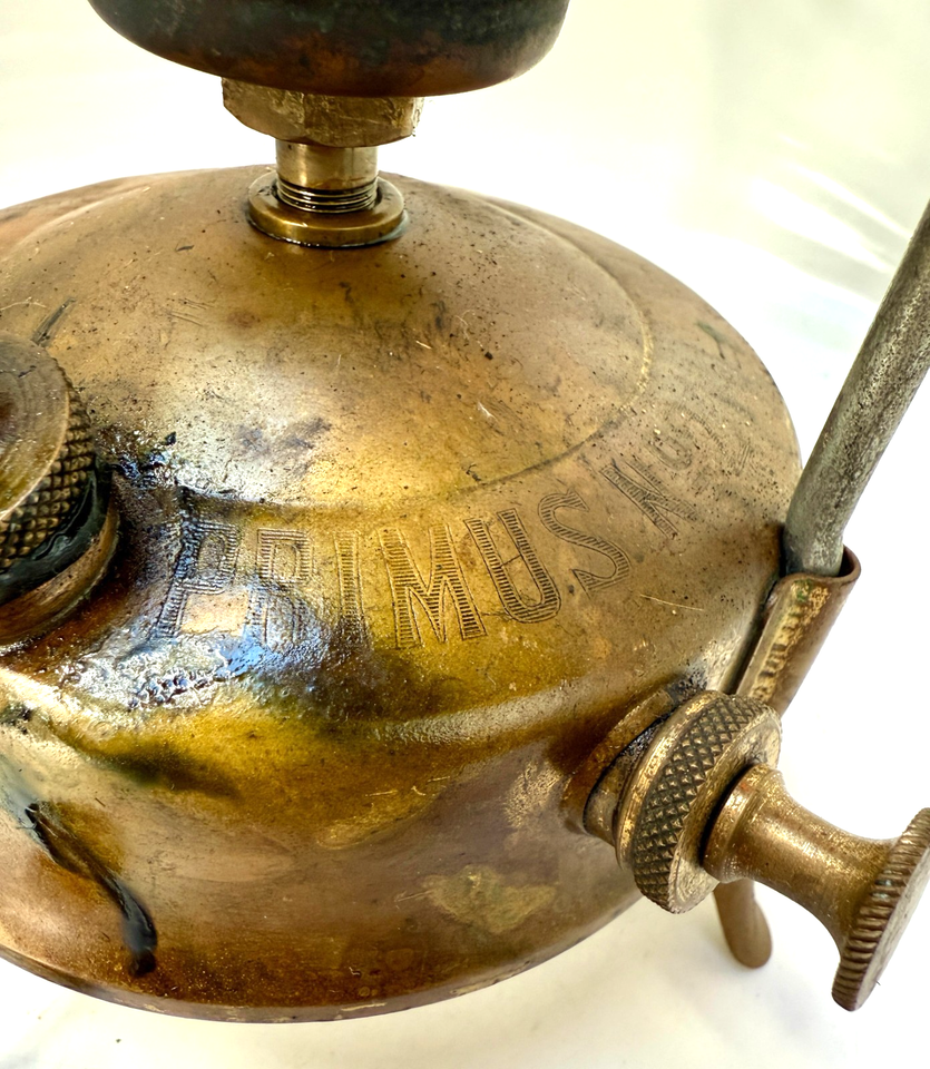 Vintage Primus No 210 Brass Camping Stove | eBay UK