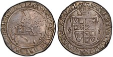 1618 Gold Halfcrown - James I (MM Plain Cross) - Coin Parade