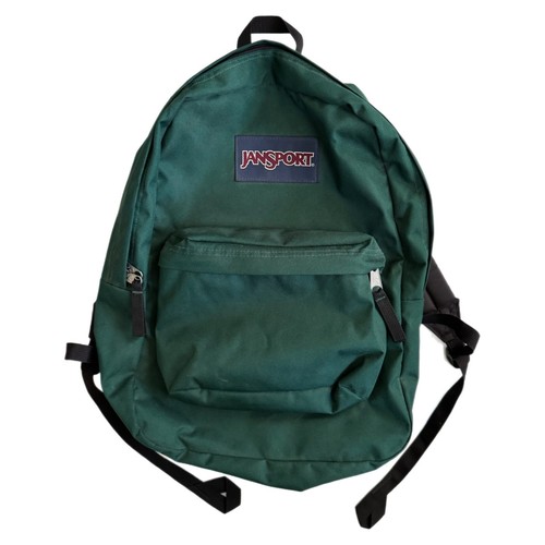Vintage Jansport Hunter Dark Green Canvas Backpack | eBay