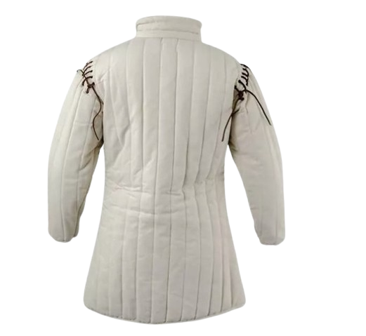 Medieval Thick Padded Cotton Gambeson Reenactment SCA LARP Jacket Armor ...