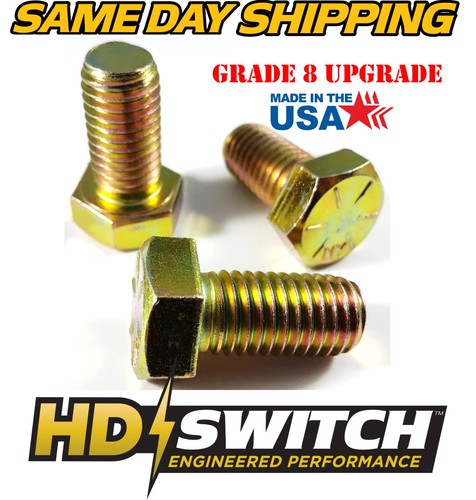 (3 Pack) Blade Bolts fits Hustler 781872 Grade 8 UPGRADE Raptor-SD, X ...