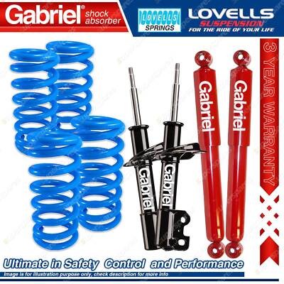 Front Rear Gabriel Shocks + Coil Springs for Ford Falcon Fairmont EA EB ...