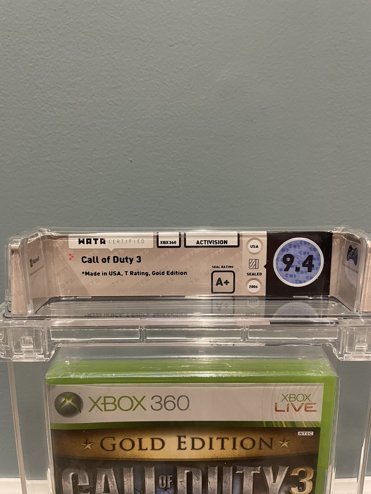 Call Of Duty 3 Gold Edition XBox 360 Wata 9.4 Seal A+ Not VGA | eBay