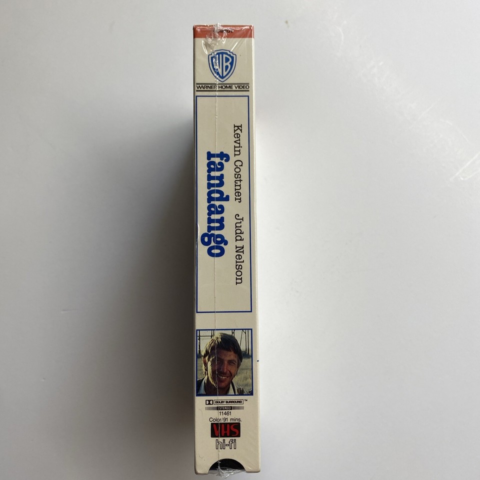 Fandango New Rare Factory Sealed VHS 80s Comedy 1985 Kevin Costner Judd ...