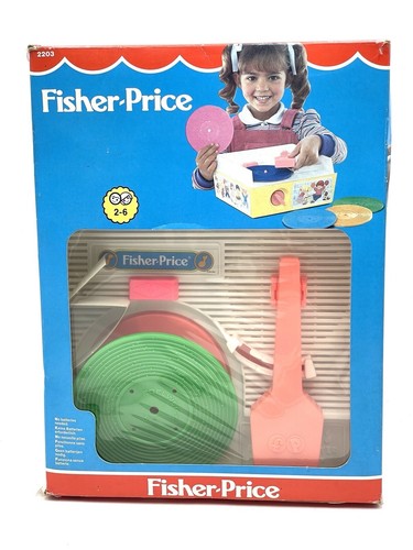 1985# FISHER PEICE Music Box Record Player Vintage NEW OLD STOCK! # QM ...