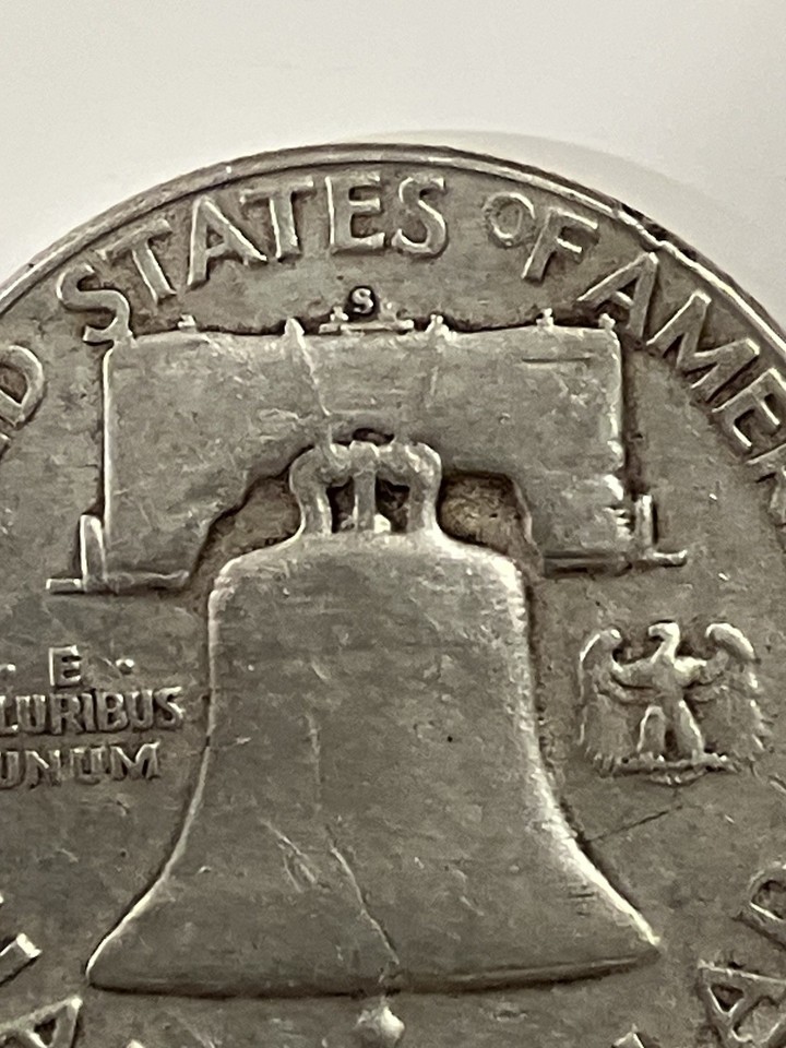 1951-S Ben Franklin Half Dollar 90% Silver Coin | eBay