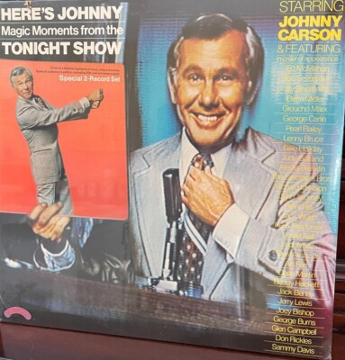 Johnny Carson- Here's Johnny- Magic Moments - Sealed- Casablanca 1974 2 ...