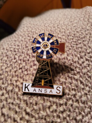 Kansas Lions Club Pin | eBay