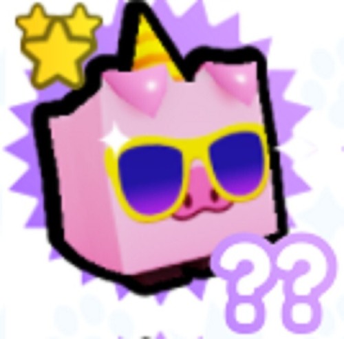 Party Pig Pet Exclusive on Pet Sim Simulator X PSX on Roblox game | eBay