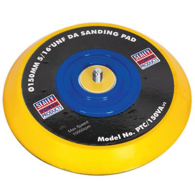 DA Backing Pad for Hook-and-Loop Discs 145mm 5/16"UNF Sealey | eBay UK