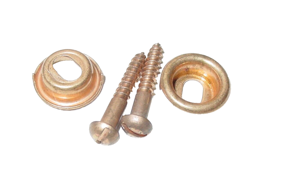 2 Vintage Stop Screws Friction Ball Catch Sash Strikes Multi Use Hardware Lot | eBay