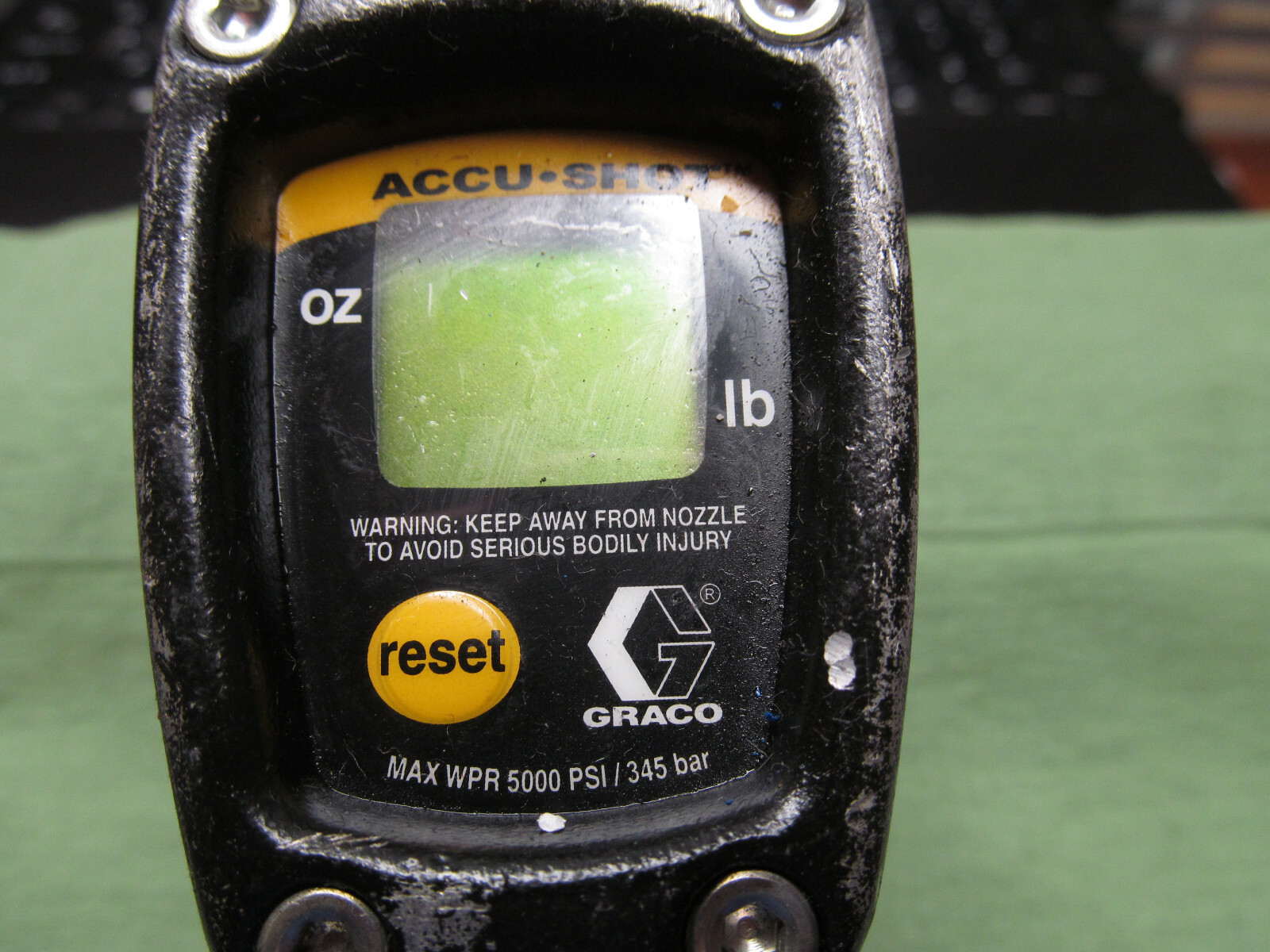 Graco 233807 Accushot Electronic Grease Control Handle / Valve | eBay