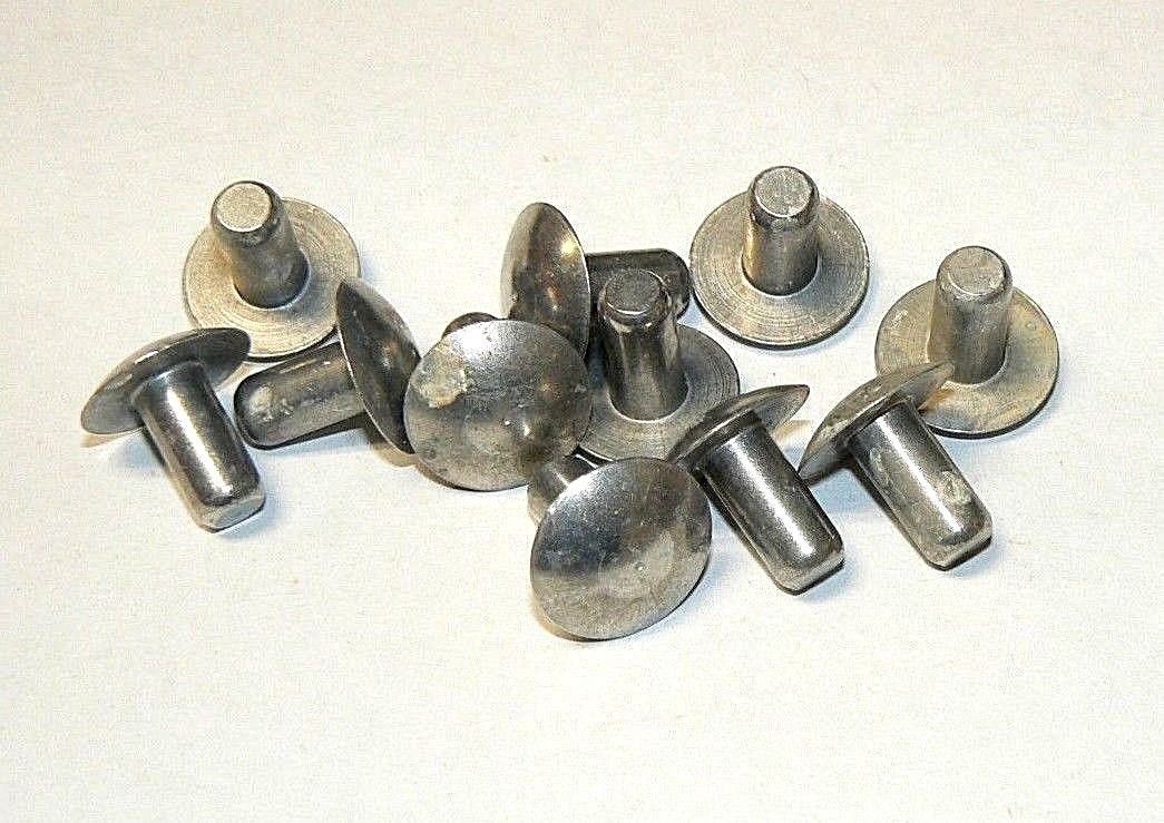 1/4" x 1/2" Full Brazier Head Solid Aluminum Rivet - 2117 T4 (Hard ...