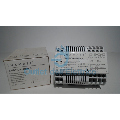 ZUMTOBEL EMOTION-4RUKS USCITA RELE' 4X LUXMATE 22154262 | eBay