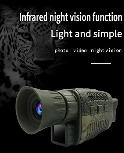 Night Vision Infrared Goggles,36MP 4K Digital Night Vision Monocular ...