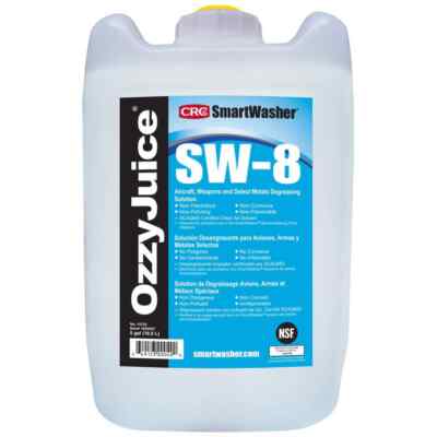 CRC 1005007 OzzyJuice SW-8 Water-Based Metal Degreasing Soltuion, 5 ...