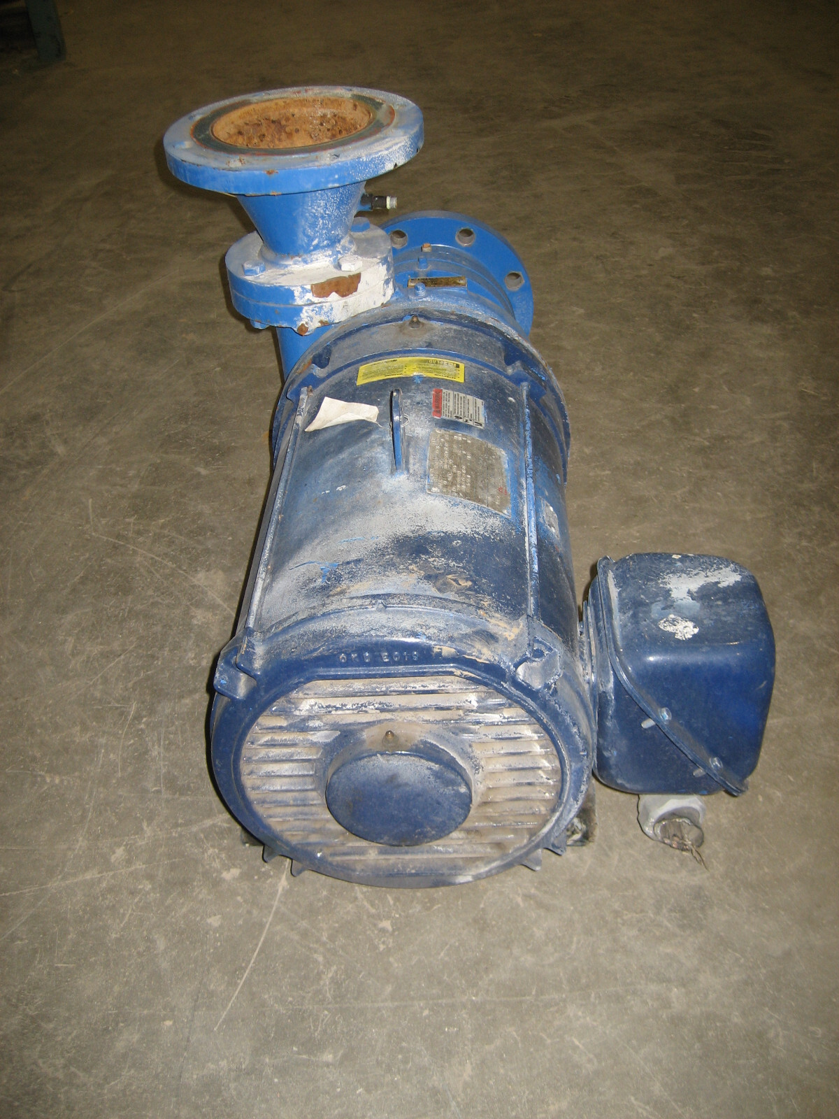 PLAD 03-30707-140001-1891 MOTOR PUMP 510 GPM WITH US 40 HP MOTOR 208 ...