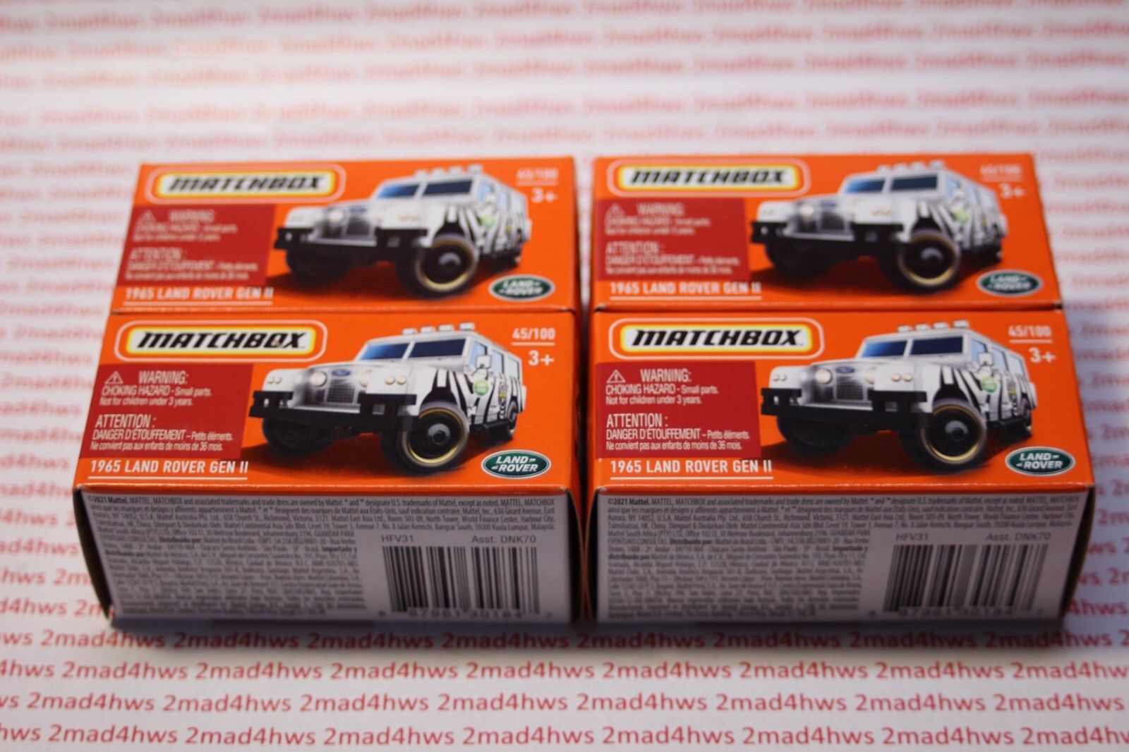 2022 Matchbox LOT OF 4 FREE SHIP Power Grabs '65 Land Rover GEN II ...