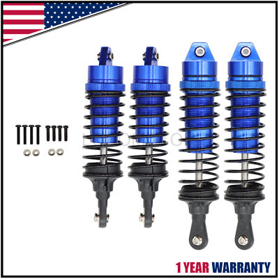 Front Rear Shocks 4X For Traxxas Slash 1/10 Rustler Stampede VXL 4x4 ...