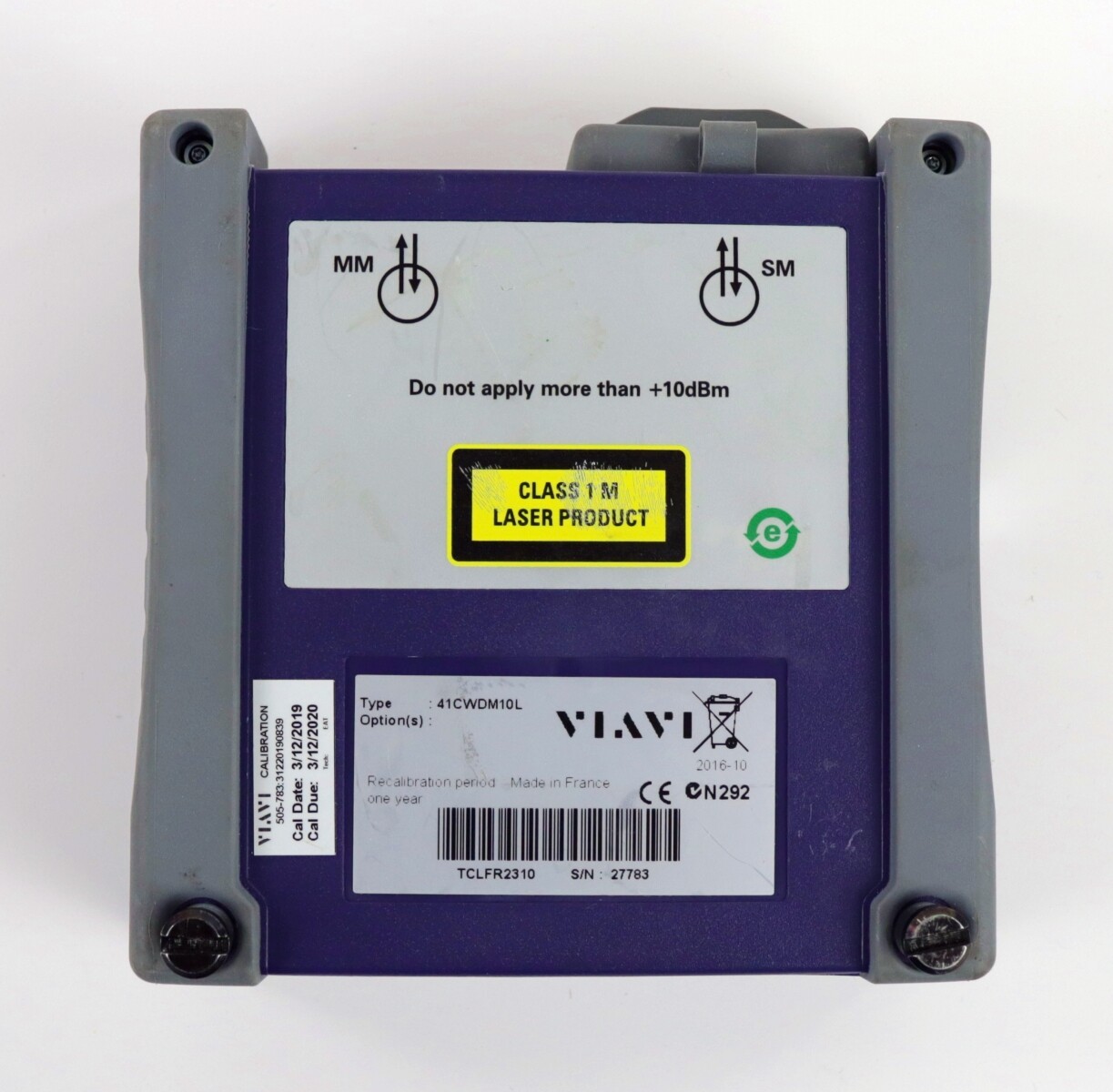 JDSU Viavi CWDM OTDR Module Physical Interface Module 41CWDM10L | eBay