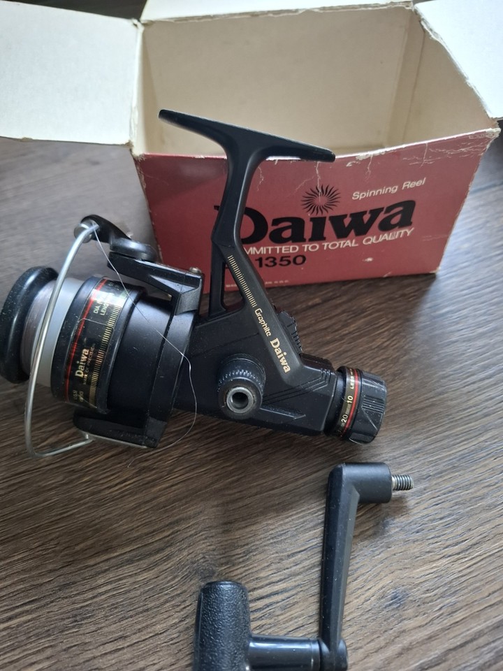 Daiwa Graphite DS1350 Spinning Reel – Lightweight Freshwater | eBay UK