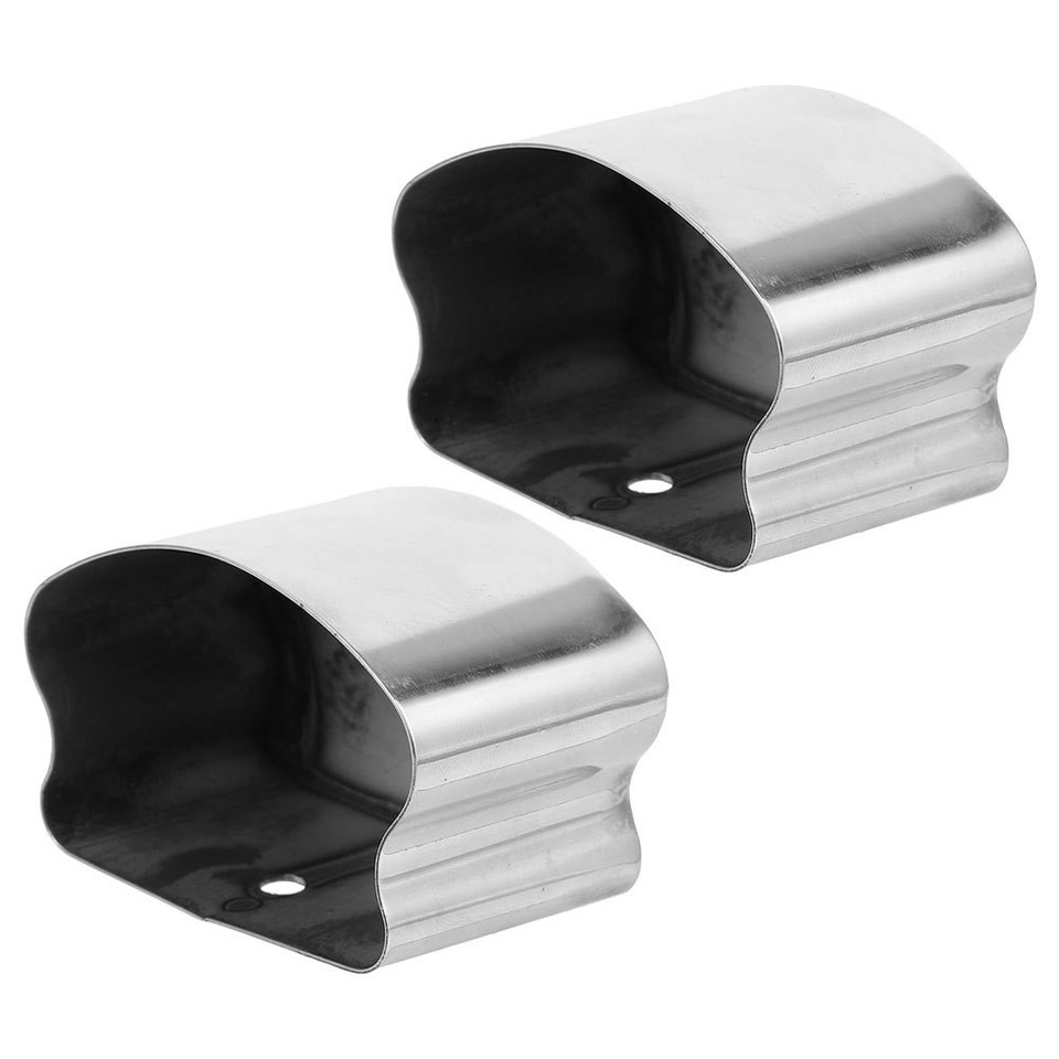 2 Pcs Pvc Handrail End Covers Stair Caps For Indoor Outdoor Staircase ...