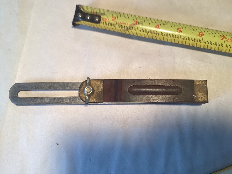 Vintage Craftsman #9-39484 bevel square hand tool carpenter woodworking ...