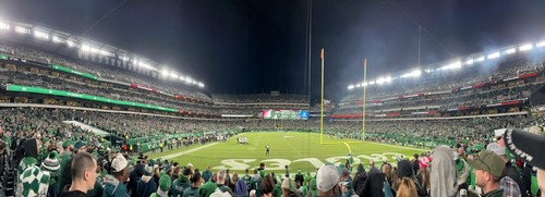 2 Philadelphia Eagles vs Washington Commanders Tickets Row 10 Lower ...