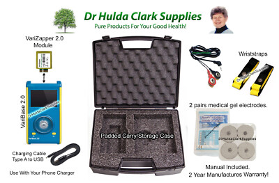 Dr Hulda Clark - VariZapper 2.0 - Frequency Generator - Free USA ...
